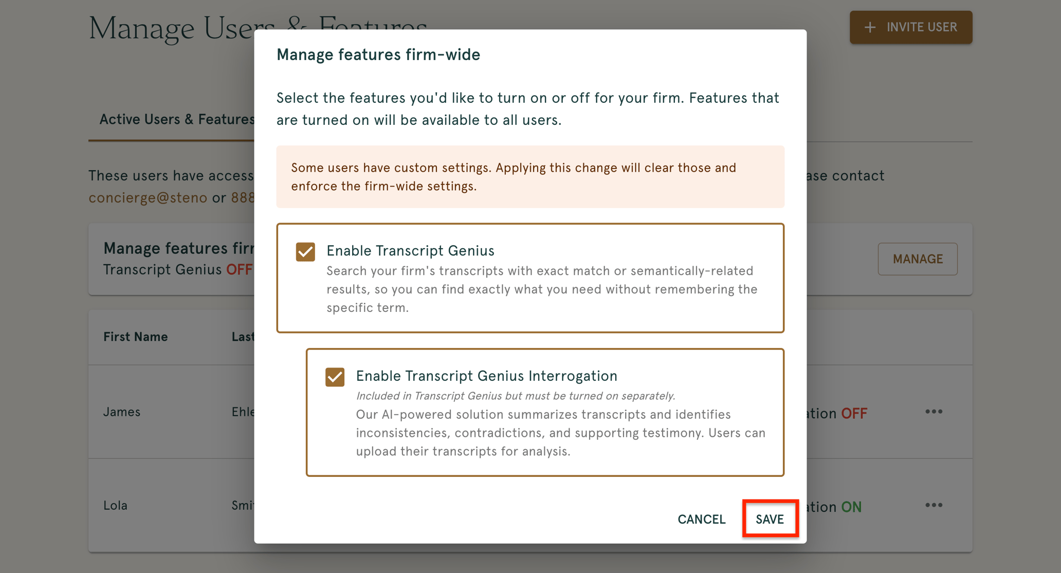 How Do I Enable Transcript Genius?
