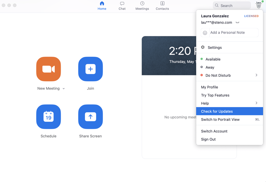 Technology and Workspace Recommendations