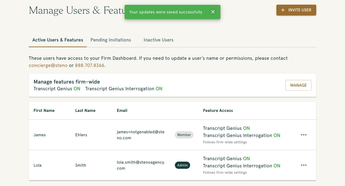 How Do I Enable Transcript Genius?