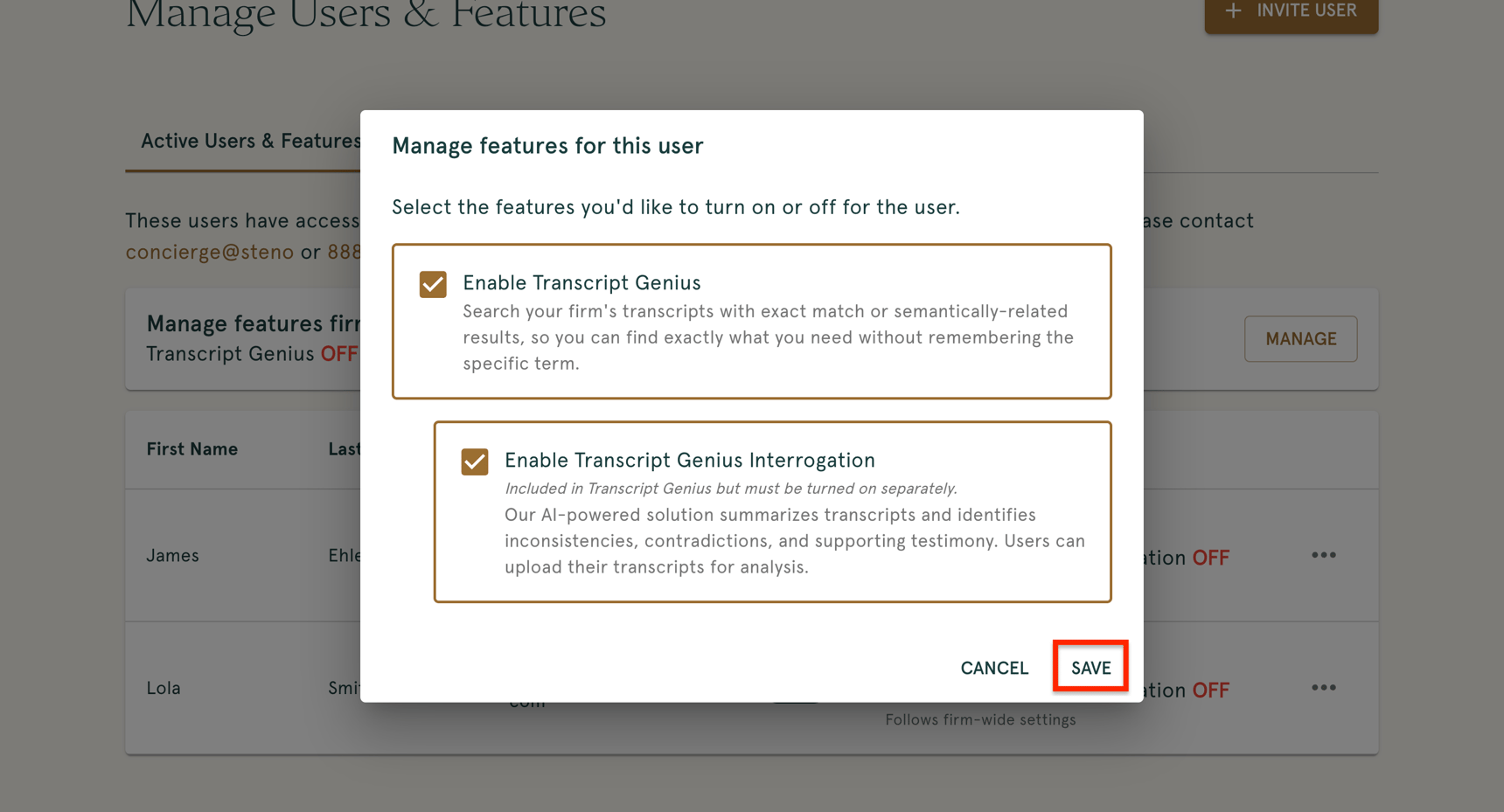 How Do I Enable Transcript Genius?